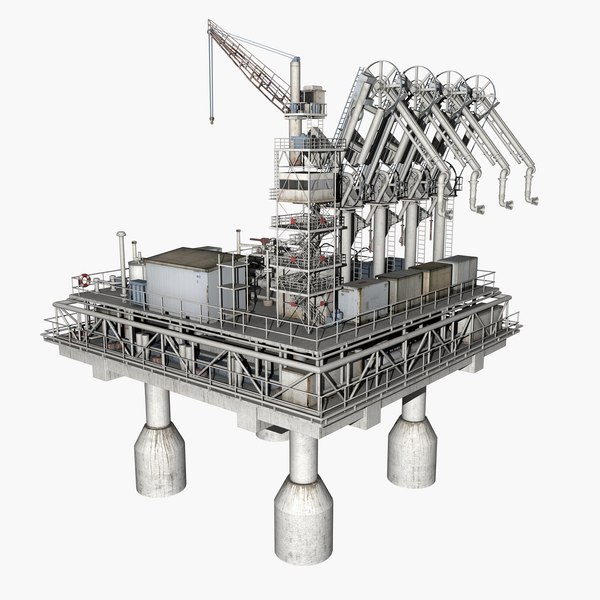 Oil Platform 3D Models for Download | TurboSquid
