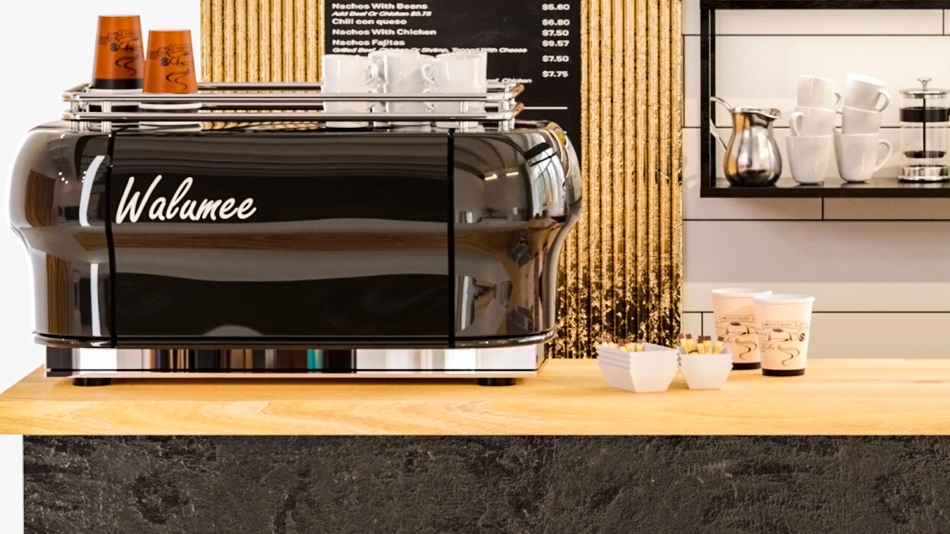 3D Coffee Point 121 Model - TurboSquid 2064884