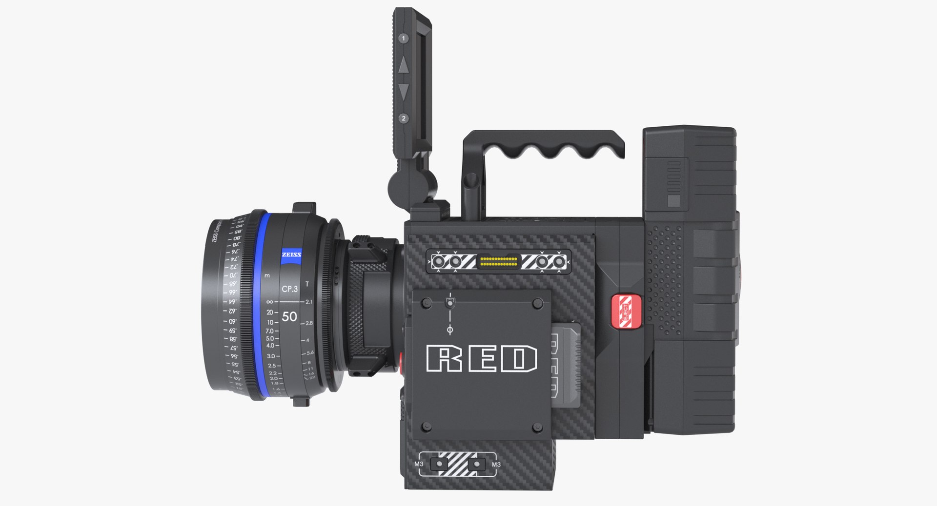 3D Red Weapon Monstro Camera Model - TurboSquid 1231736