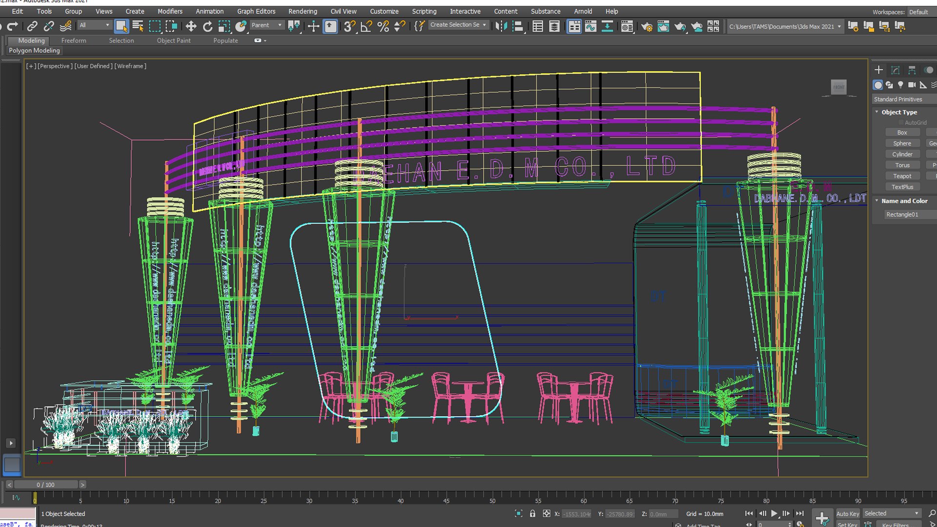 3D 12x6 Booth Stand Model - TurboSquid 1851061