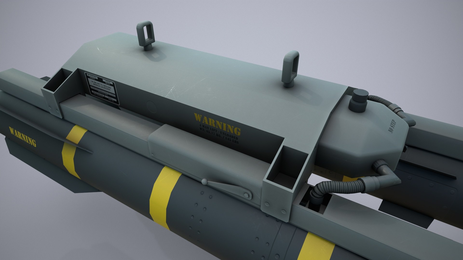 3D Missile AGM-114 Hellfire X2 - TurboSquid 2072589