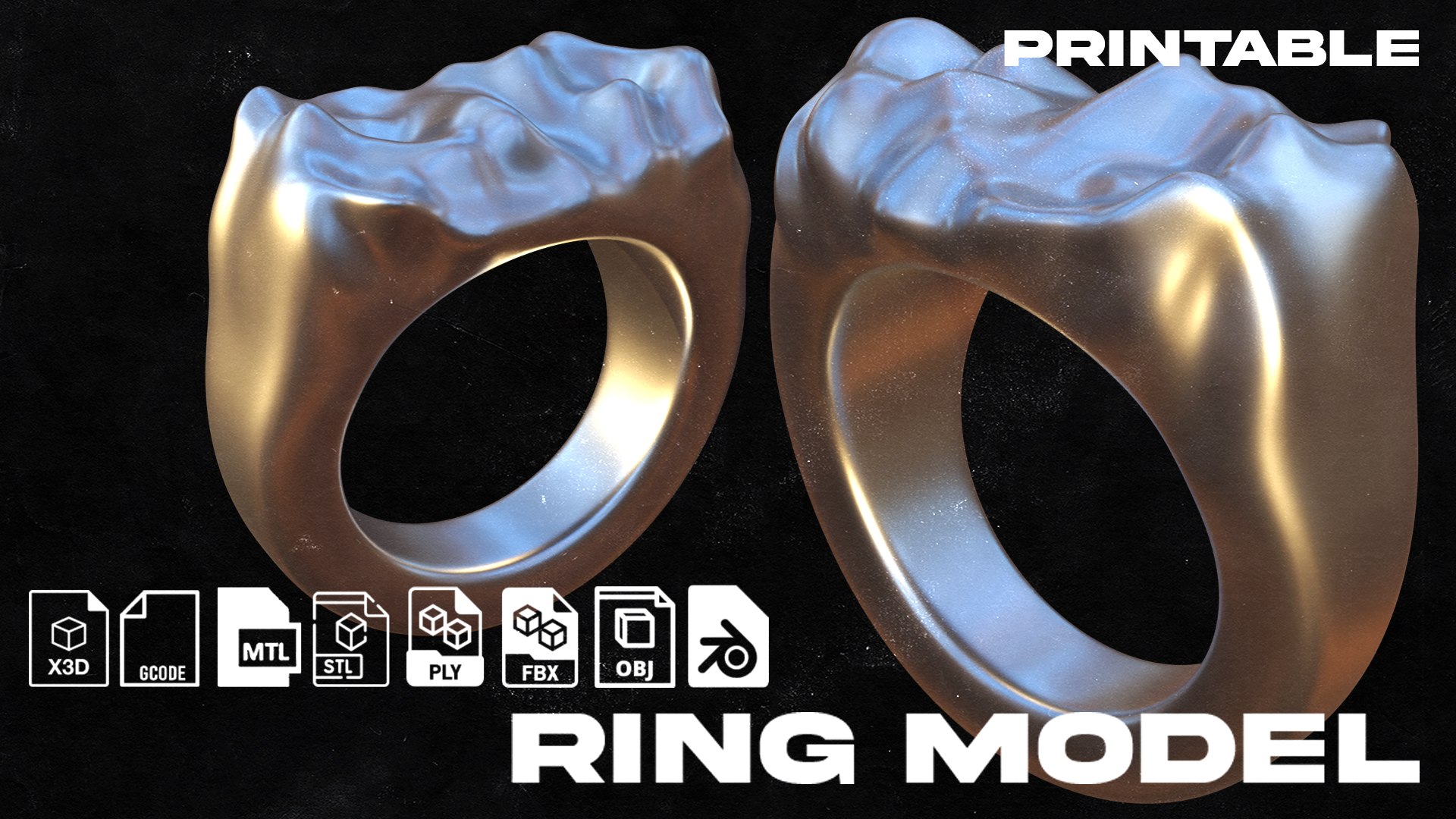 3D Ring Model - TurboSquid 1991987