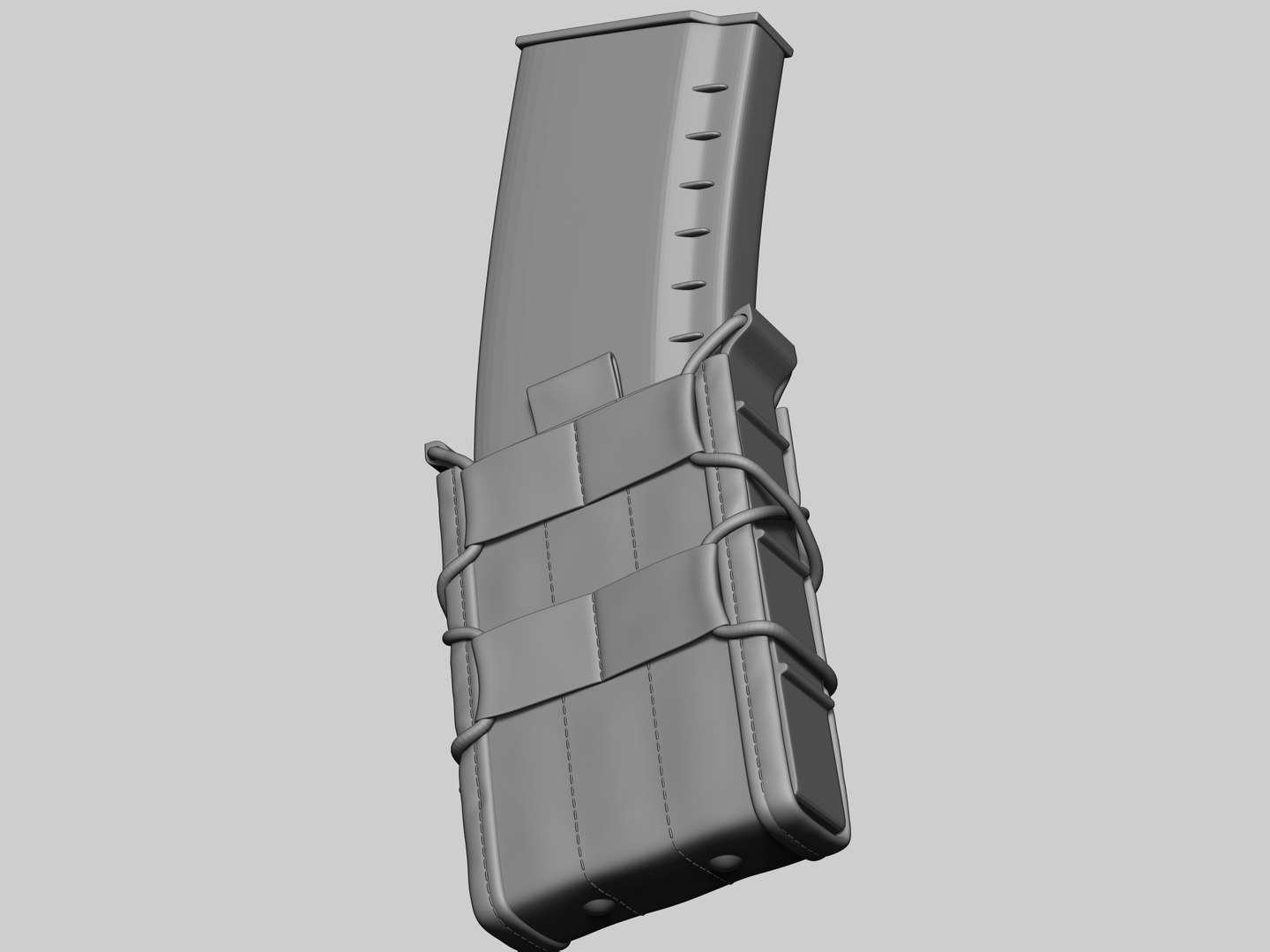 3D Pouch Magazine Ak74 Model - TurboSquid 1317489