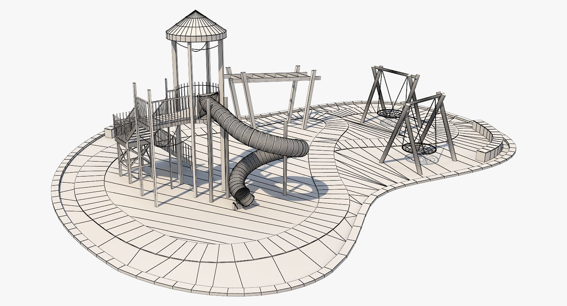 3D Playground Ground Play - TurboSquid 1376096