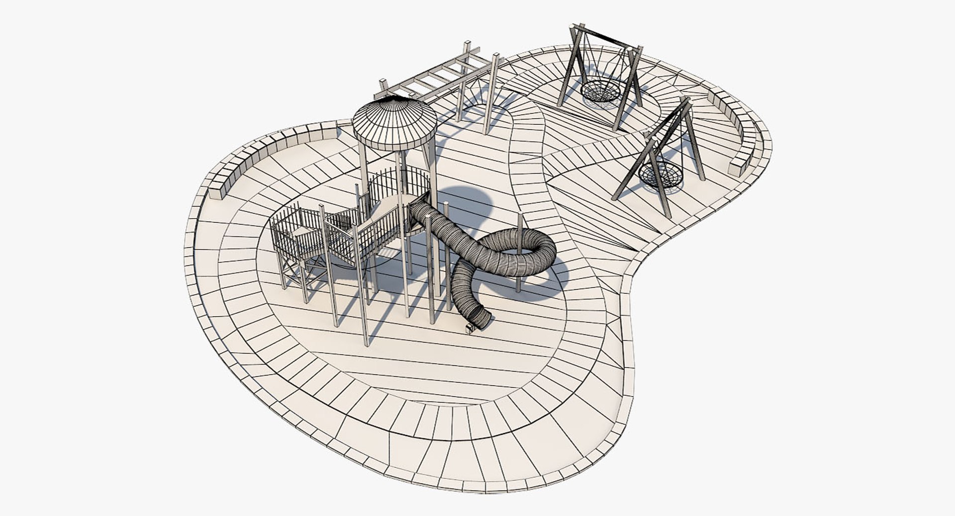 3D Playground Ground Play - TurboSquid 1376096