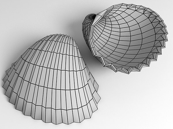 3d max ark cockle seashell