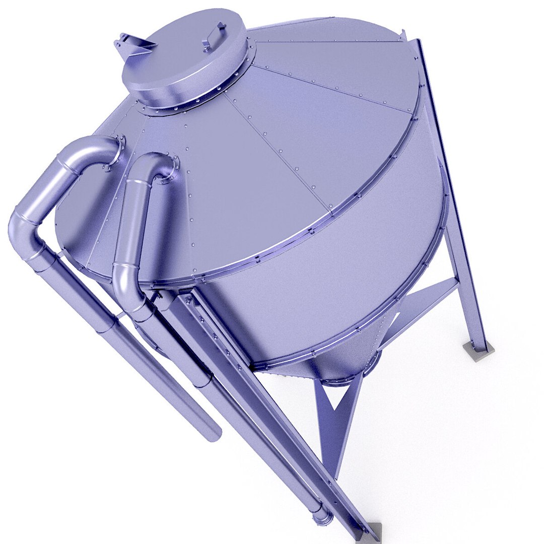 Farm Forage Grain Silos V25 3D - TurboSquid 2419050