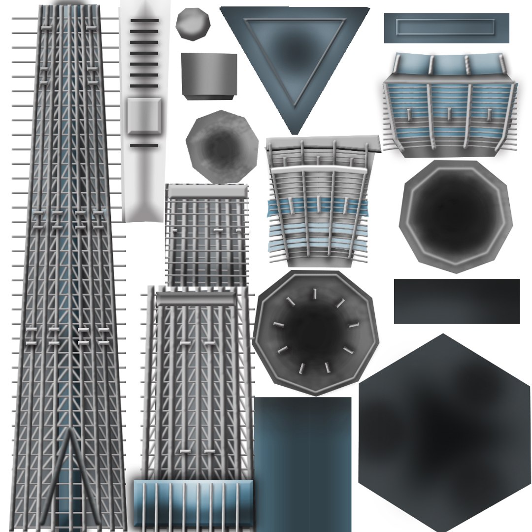 3D Sky Tree - TurboSquid 1242182