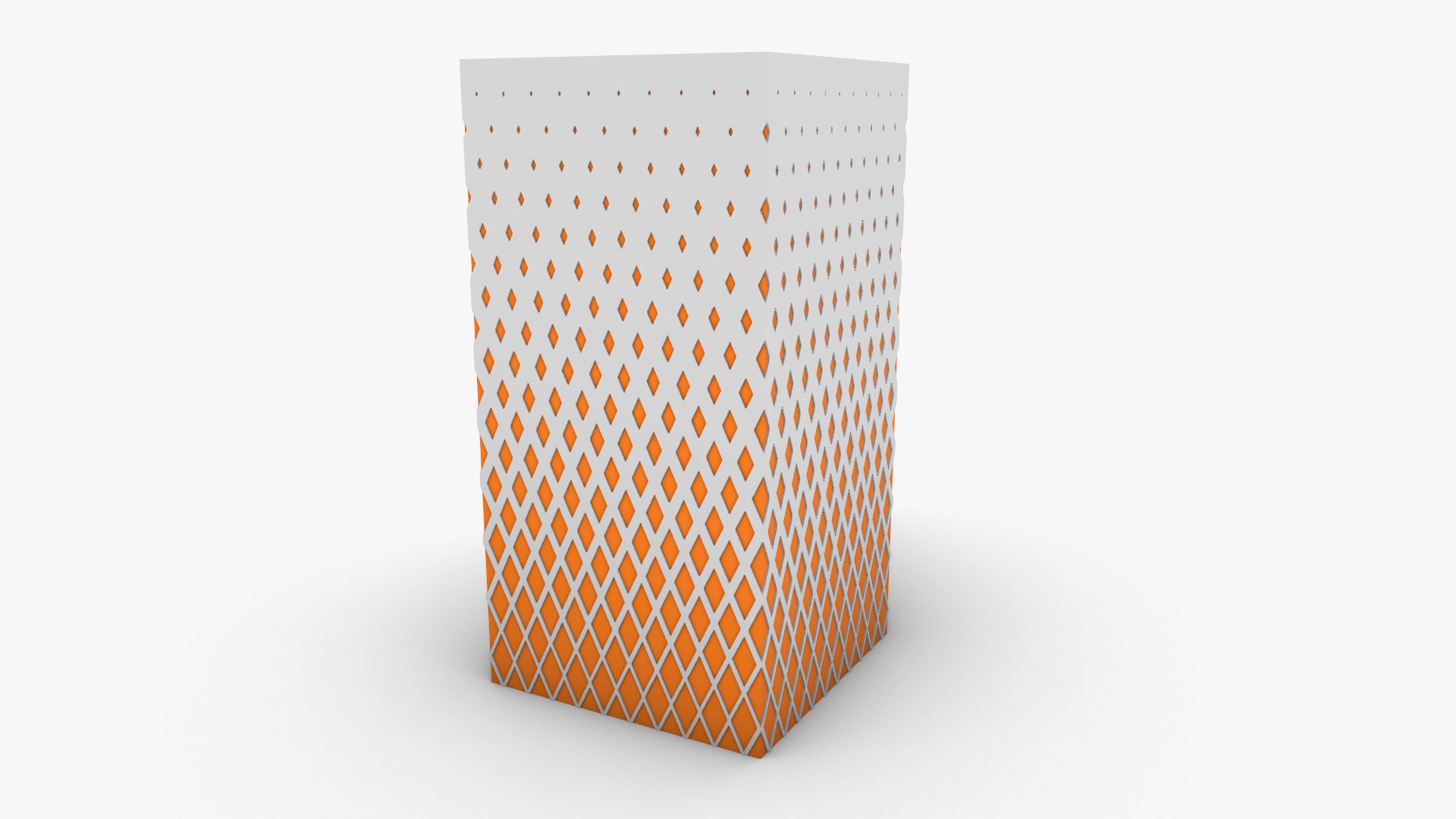 Parametric Diamond Pattern Box 3D Model - TurboSquid 2289023