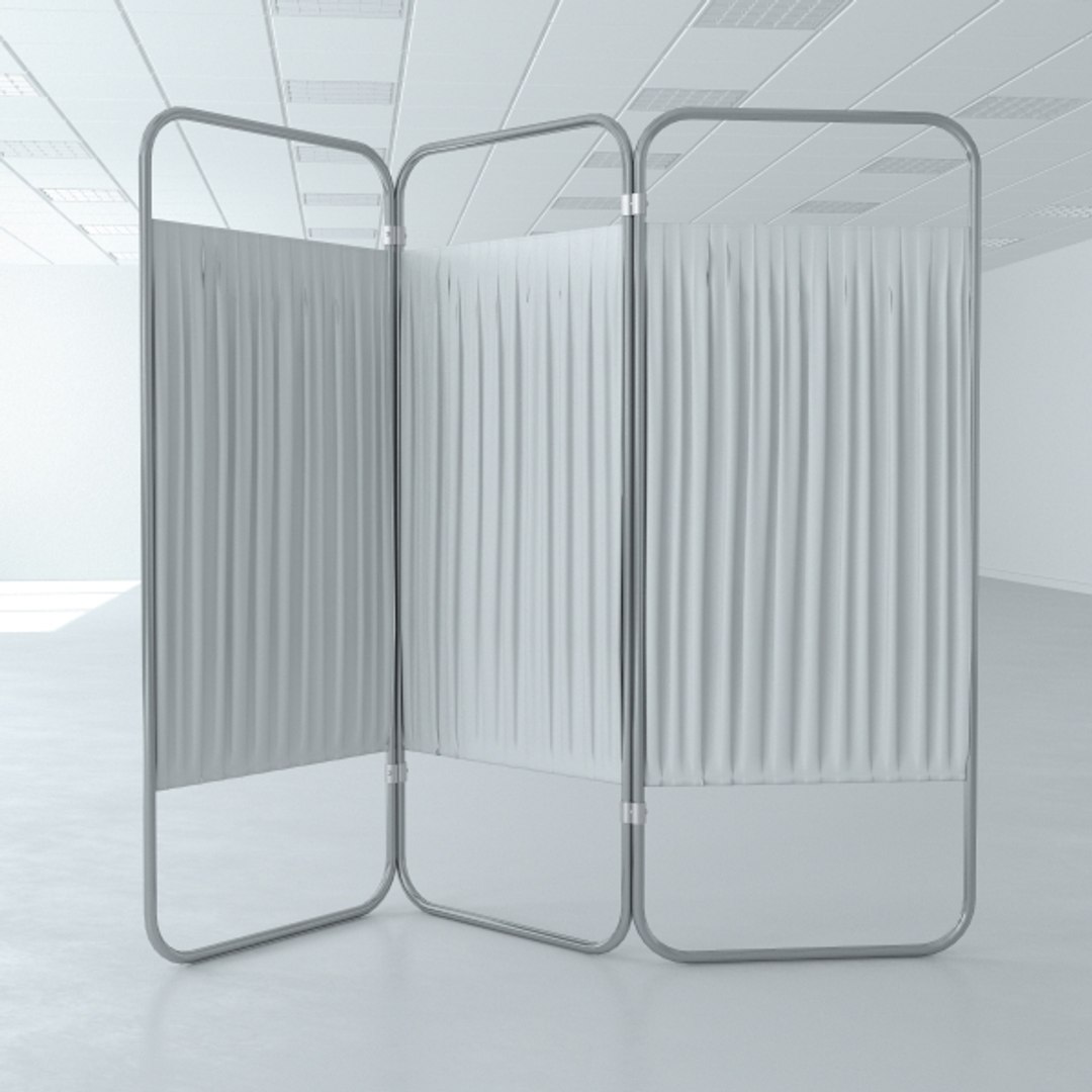 Medical Patient Privacy Screen Model - TurboSquid 1218252