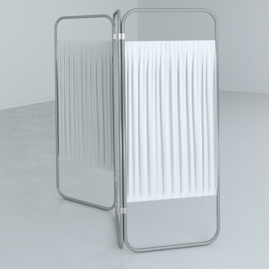 Medical Patient Privacy Screen Model - TurboSquid 1218252