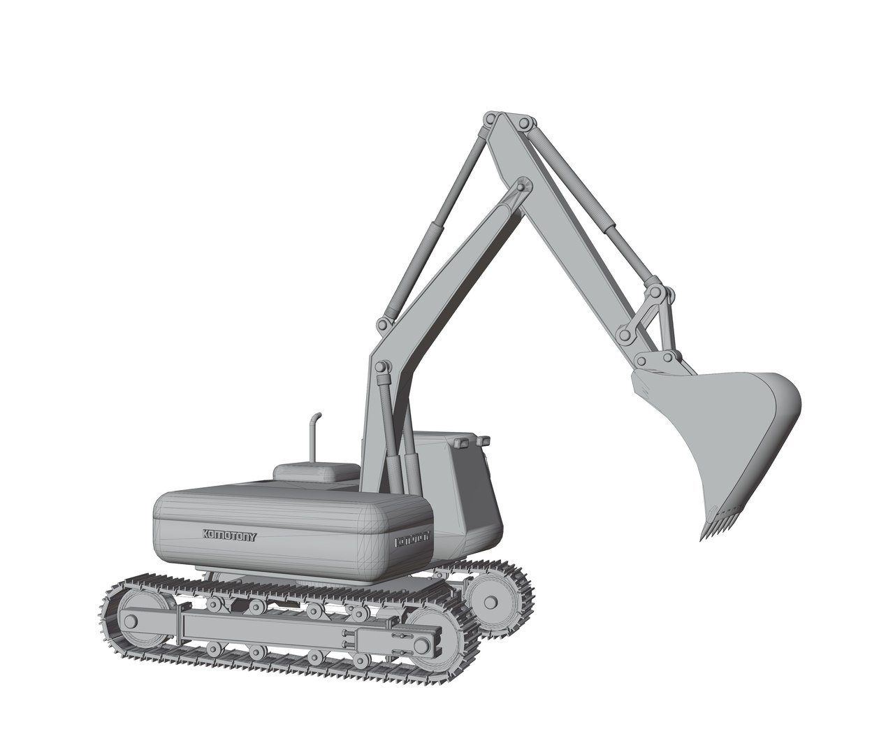 3D Model Excavator Ready Fro Animation - TurboSquid 1905366