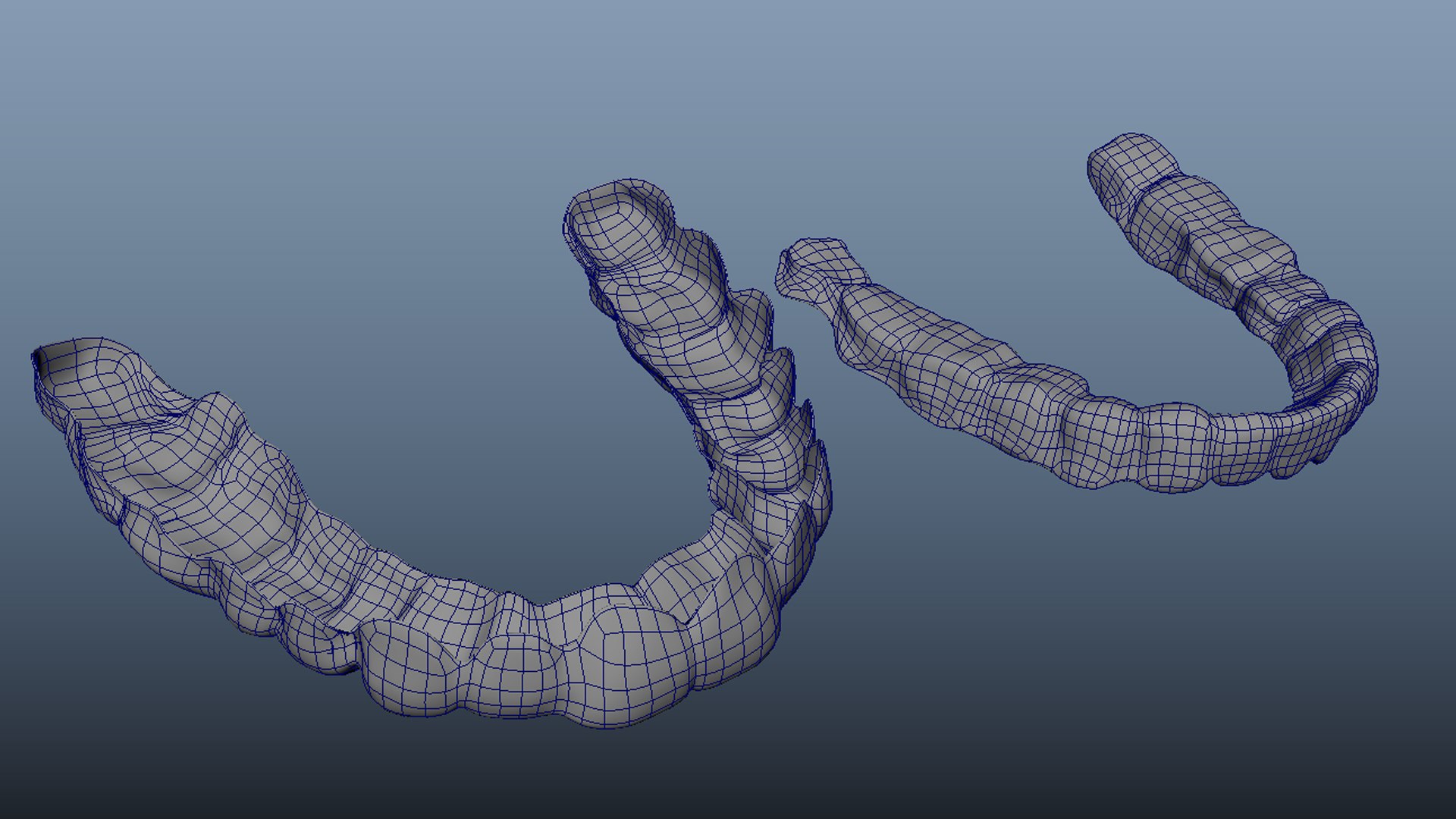 3D 3d Dental Retainer - TurboSquid 2150576