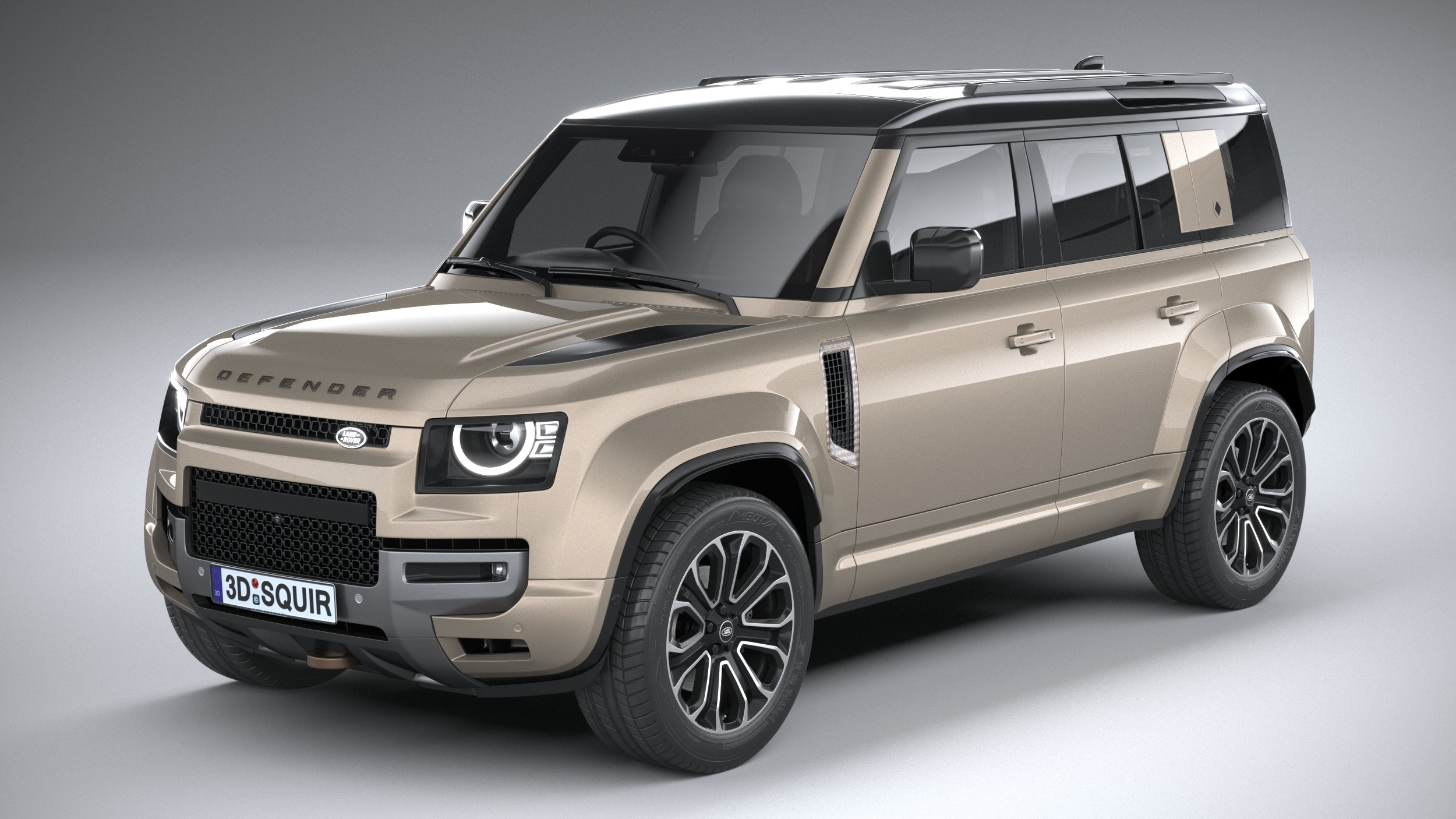 modelo 3d Land Rover Defender Octa 2025 - TurboSquid 2260216