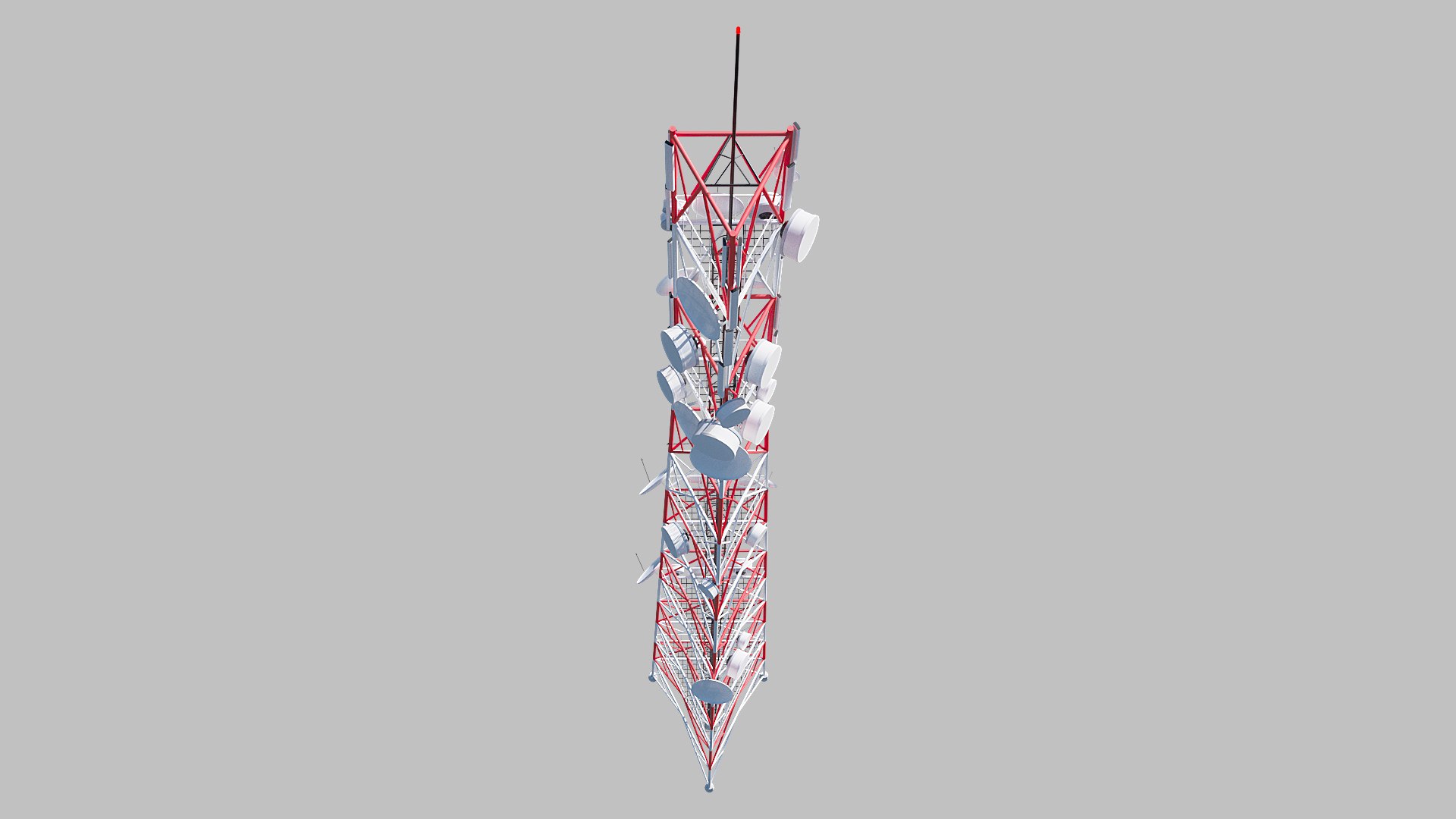Telecommunication Tower 3D Model - TurboSquid 1723137