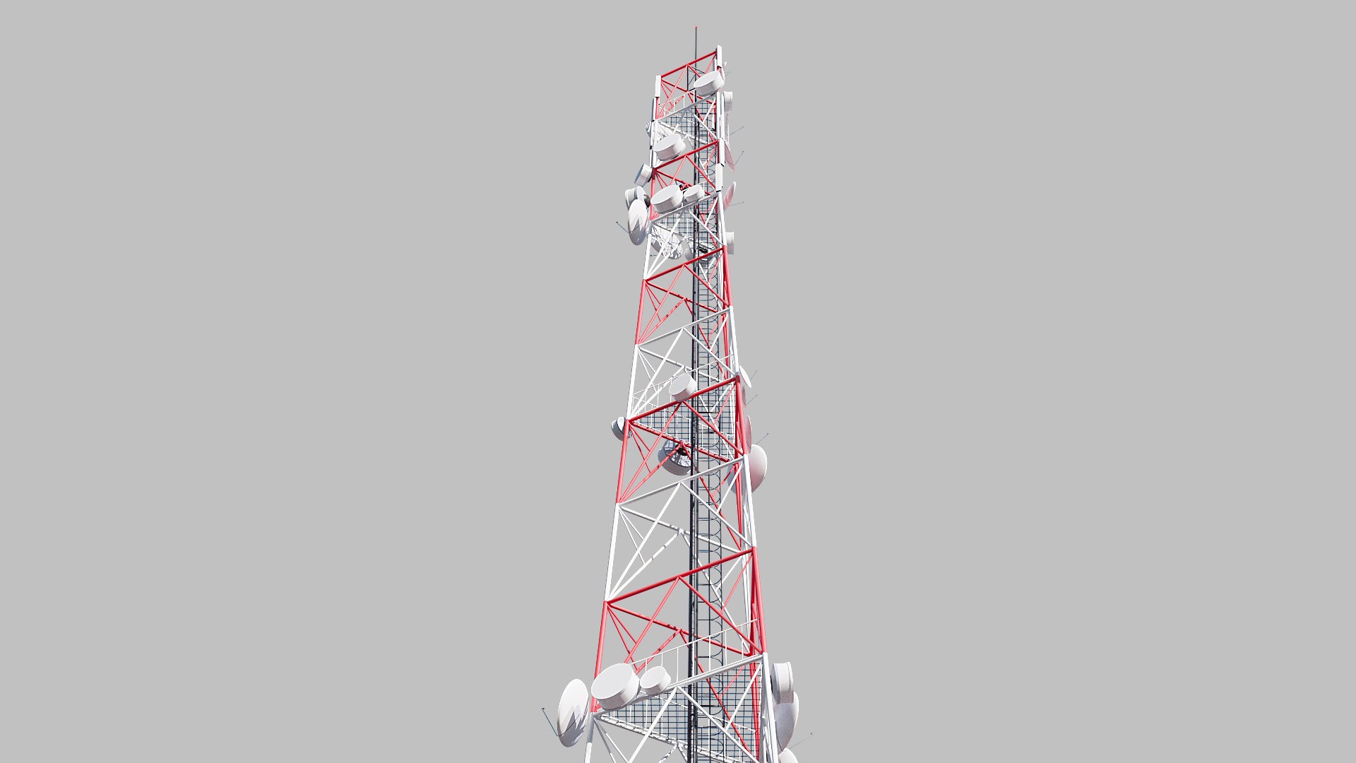 Telecommunication Tower 3D Model - TurboSquid 1723137