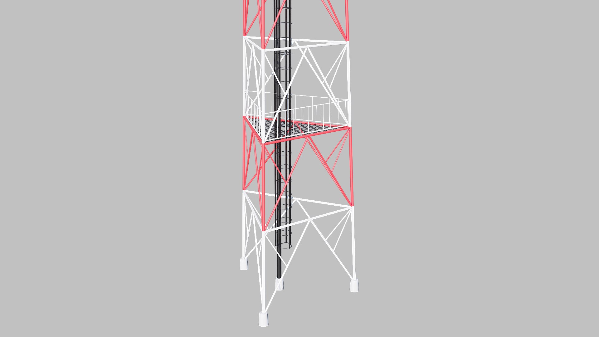 Telecommunication Tower 3D Model - TurboSquid 1723137