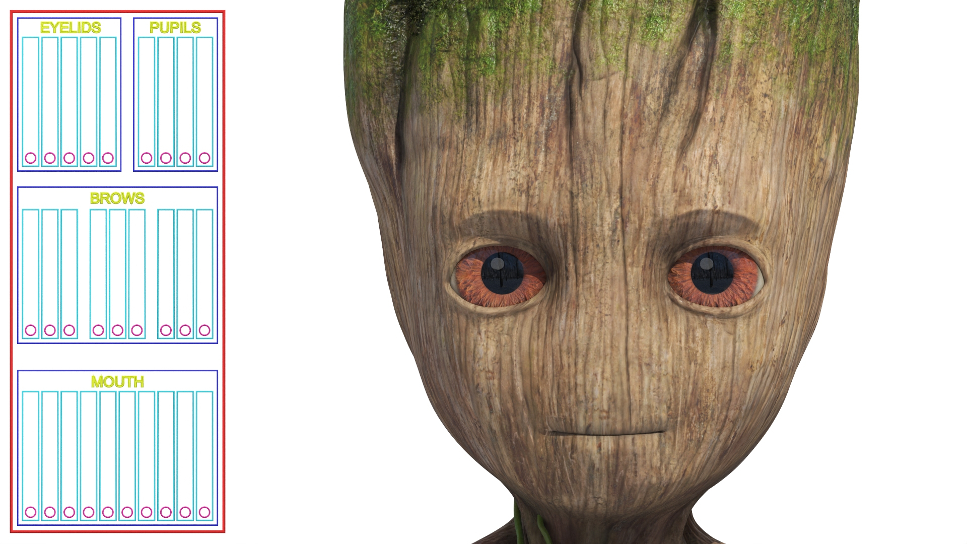 3D Little Groot Character From Marvel Rigged - TurboSquid 2270308
