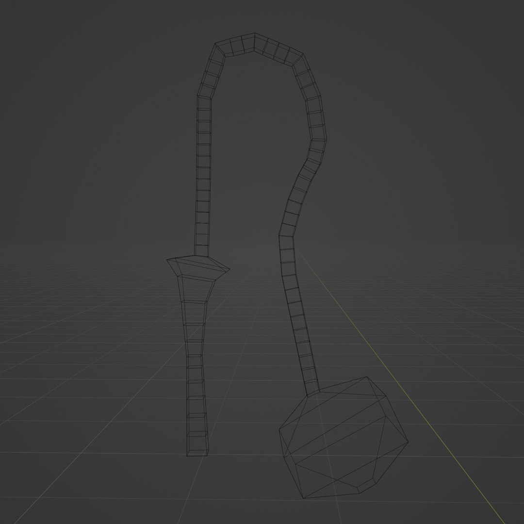 3D Low Poly Flail - TurboSquid 1961912