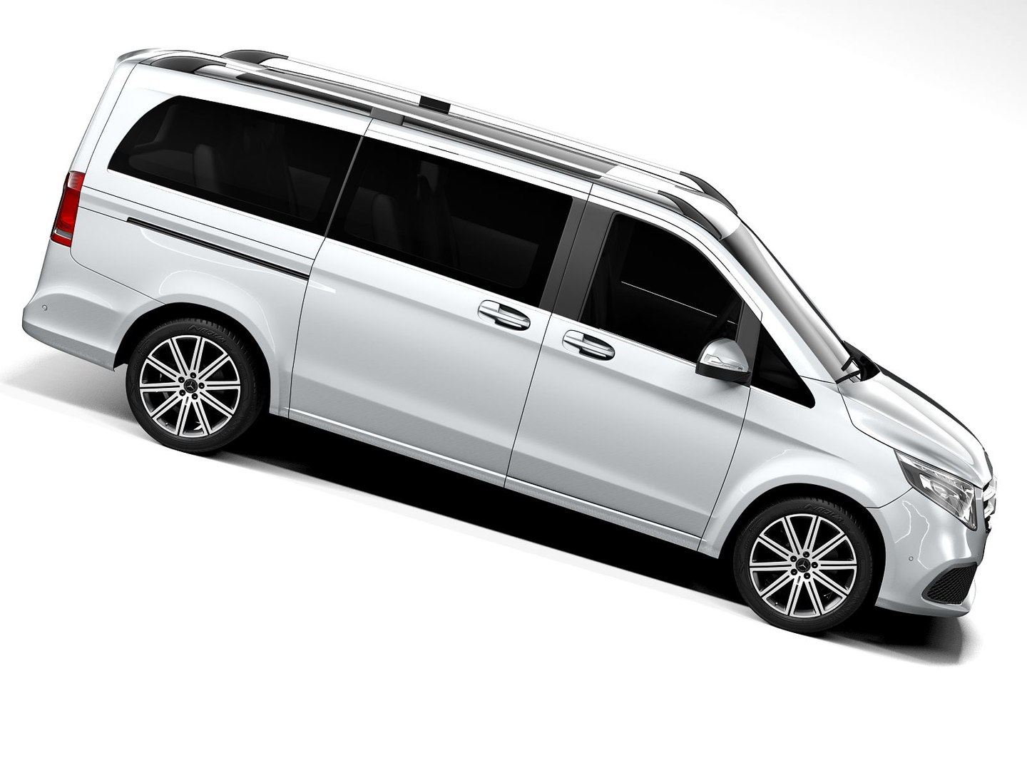 3D Mercedes-benz V-class 2021 Mercedes Benz Model - TurboSquid 1439195