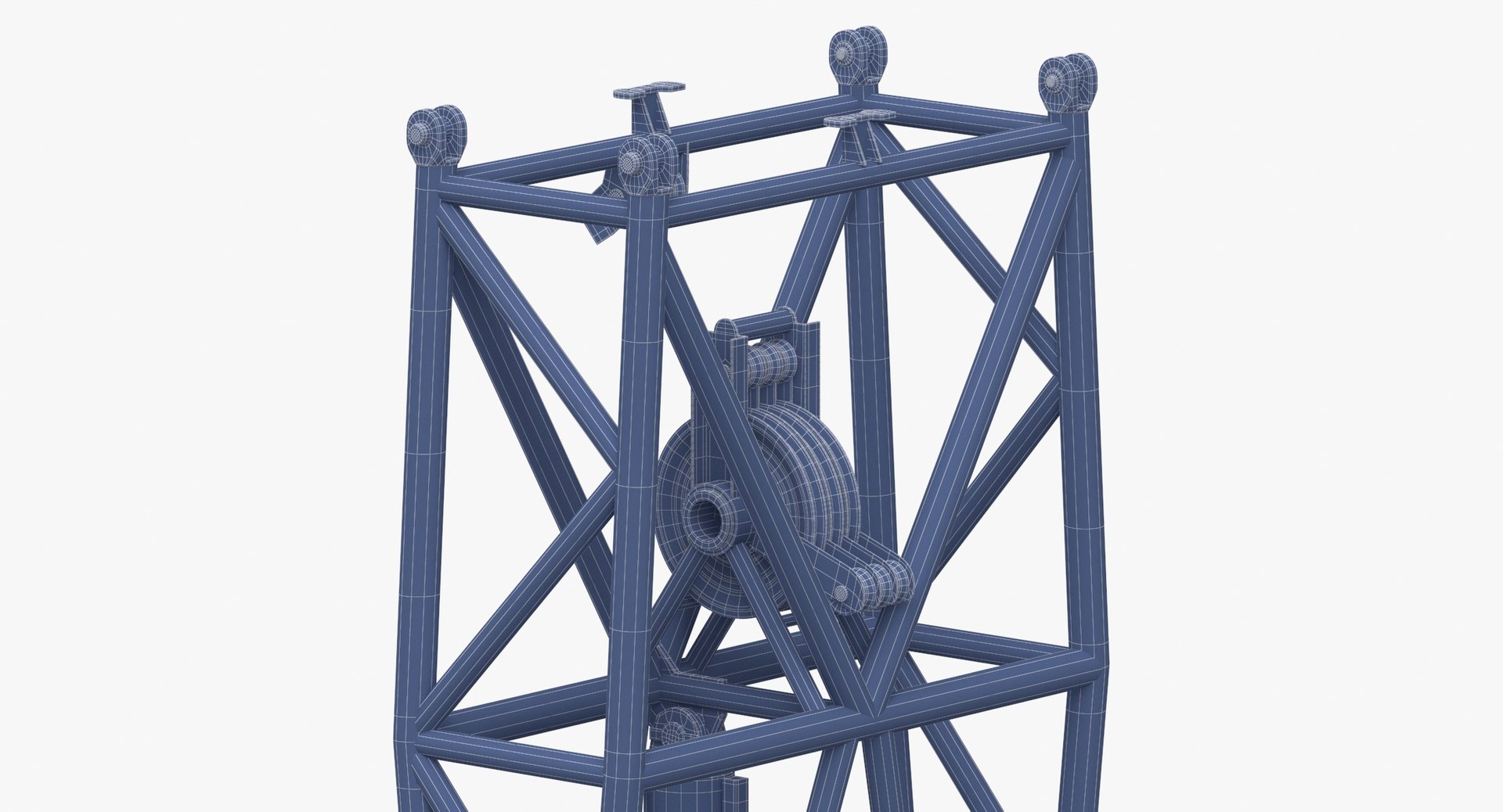 3D Crane Wa Frame 1 Model - TurboSquid 1710519