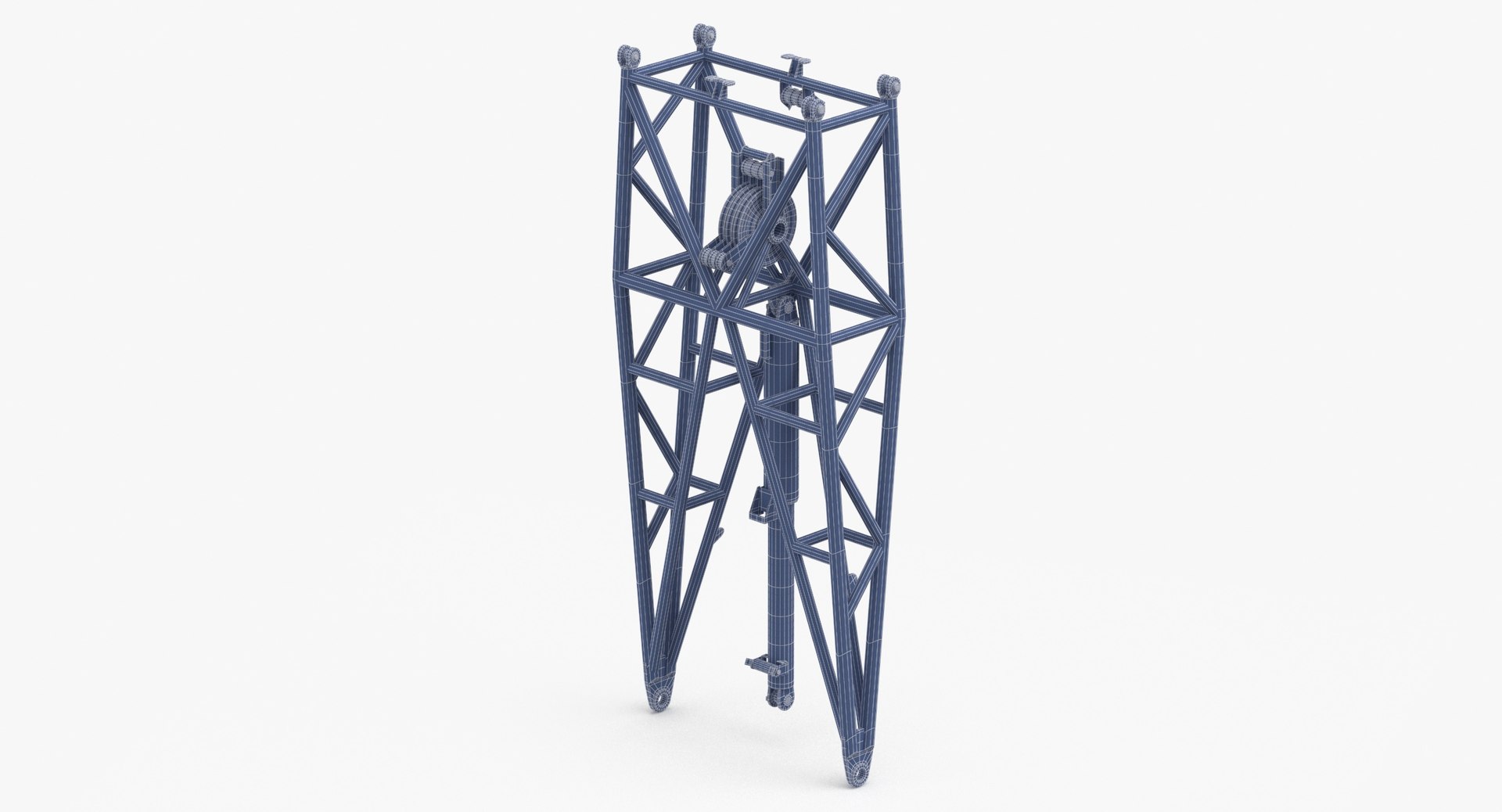 3D Crane Wa Frame 1 Model - TurboSquid 1710519