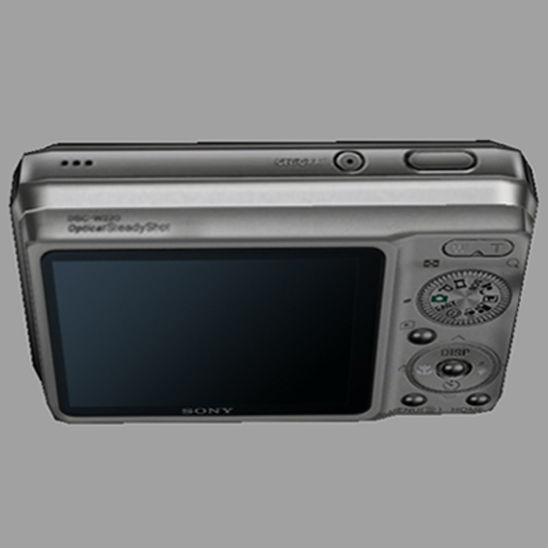 3d sony cyber shot camera