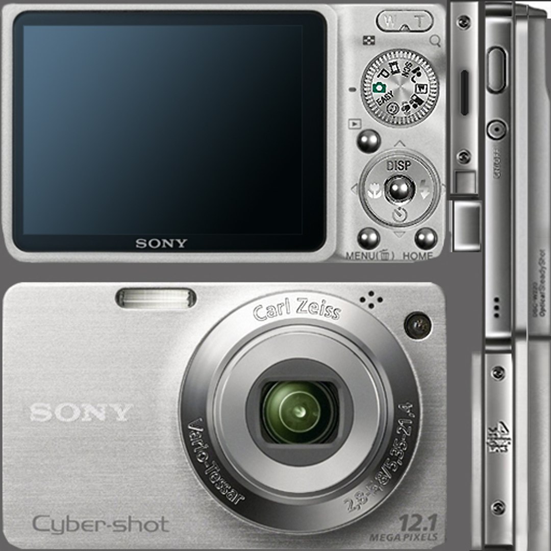 3d sony cyber shot camera