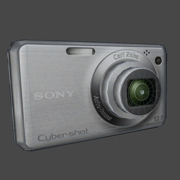 Sony Cyber-Shot 3D Models for Download | TurboSquid