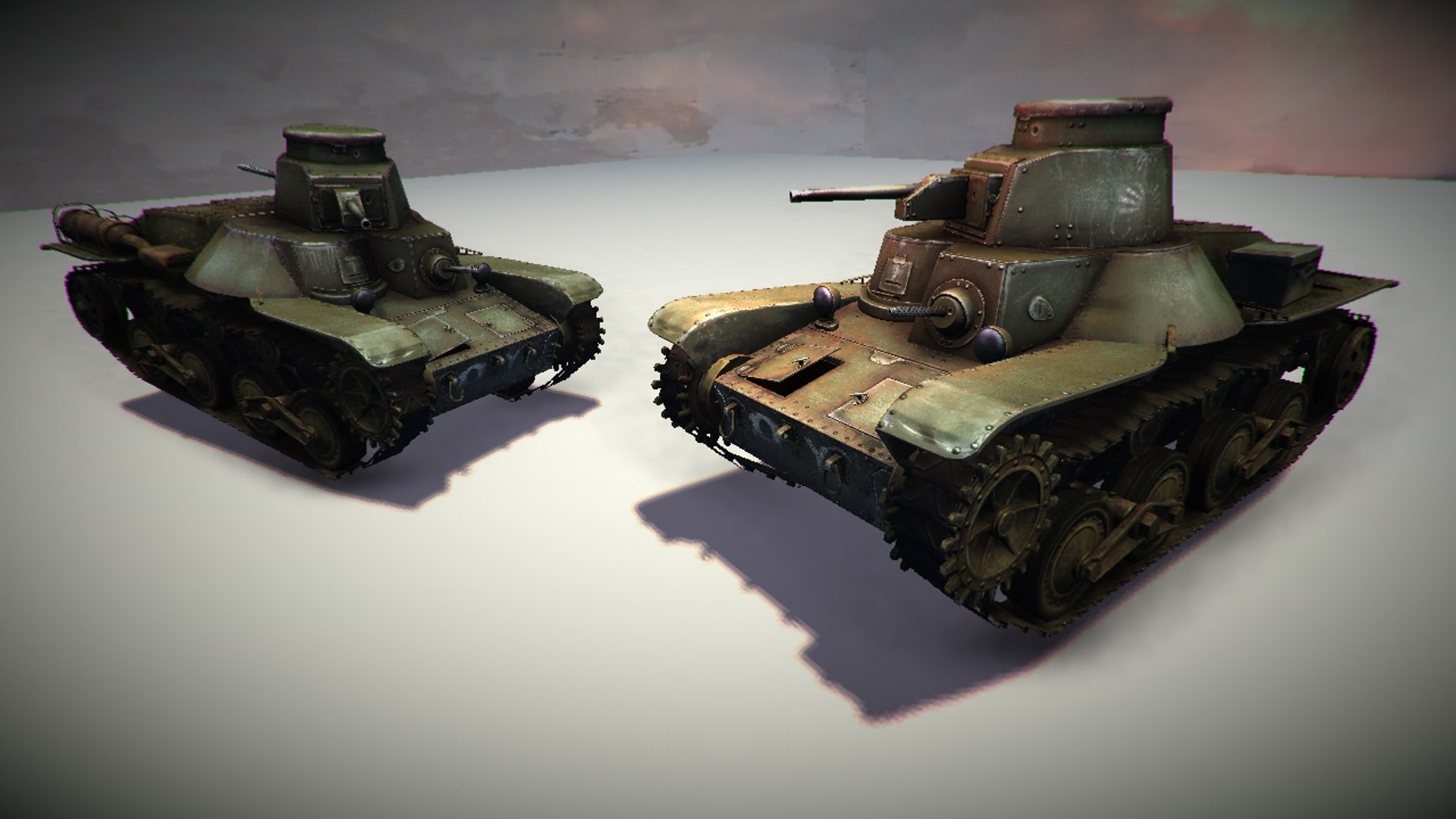 Tank Type 95 Ha 3d Max