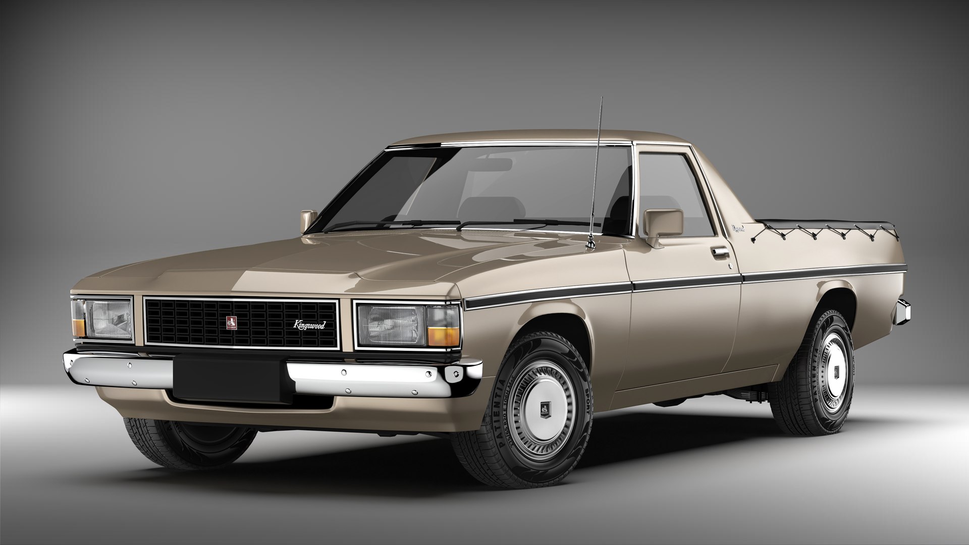 3D Holden Kingswood WB Ute 1980 - 1985 - TurboSquid 2390262