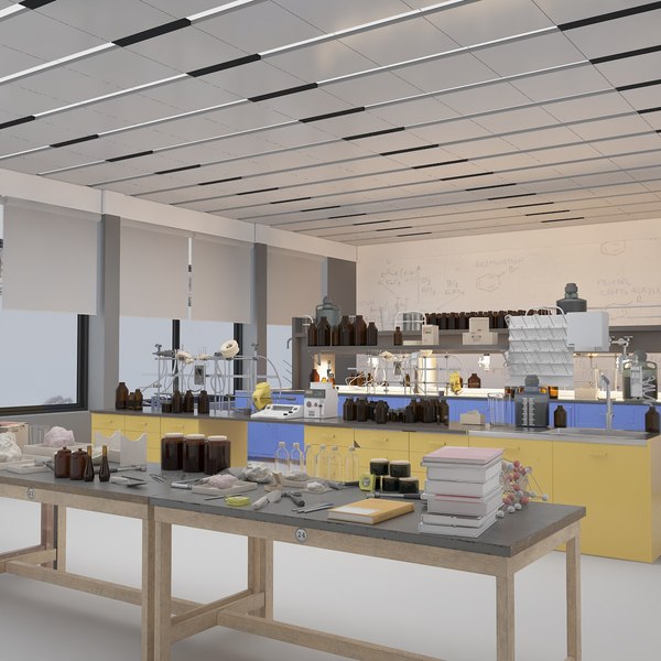 3D модель Science Laboratory - TurboSquid 2042380
