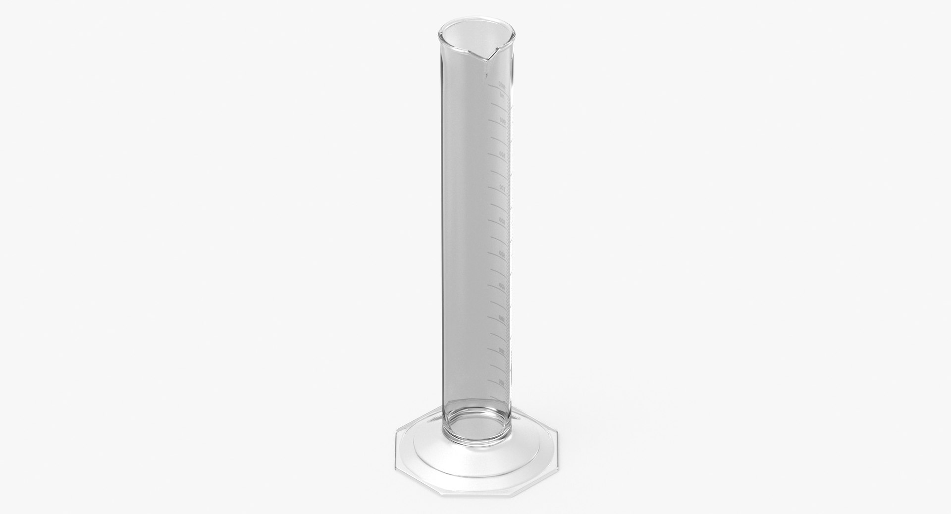 Graduated Cylinder 1L Model - TurboSquid 1975547