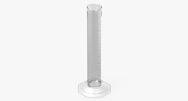 modelo 3d Graduated Cylinder 1L - TurboSquid 1975547