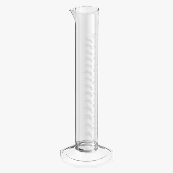 modelo 3d Graduated Cylinder 1L - TurboSquid 1975547