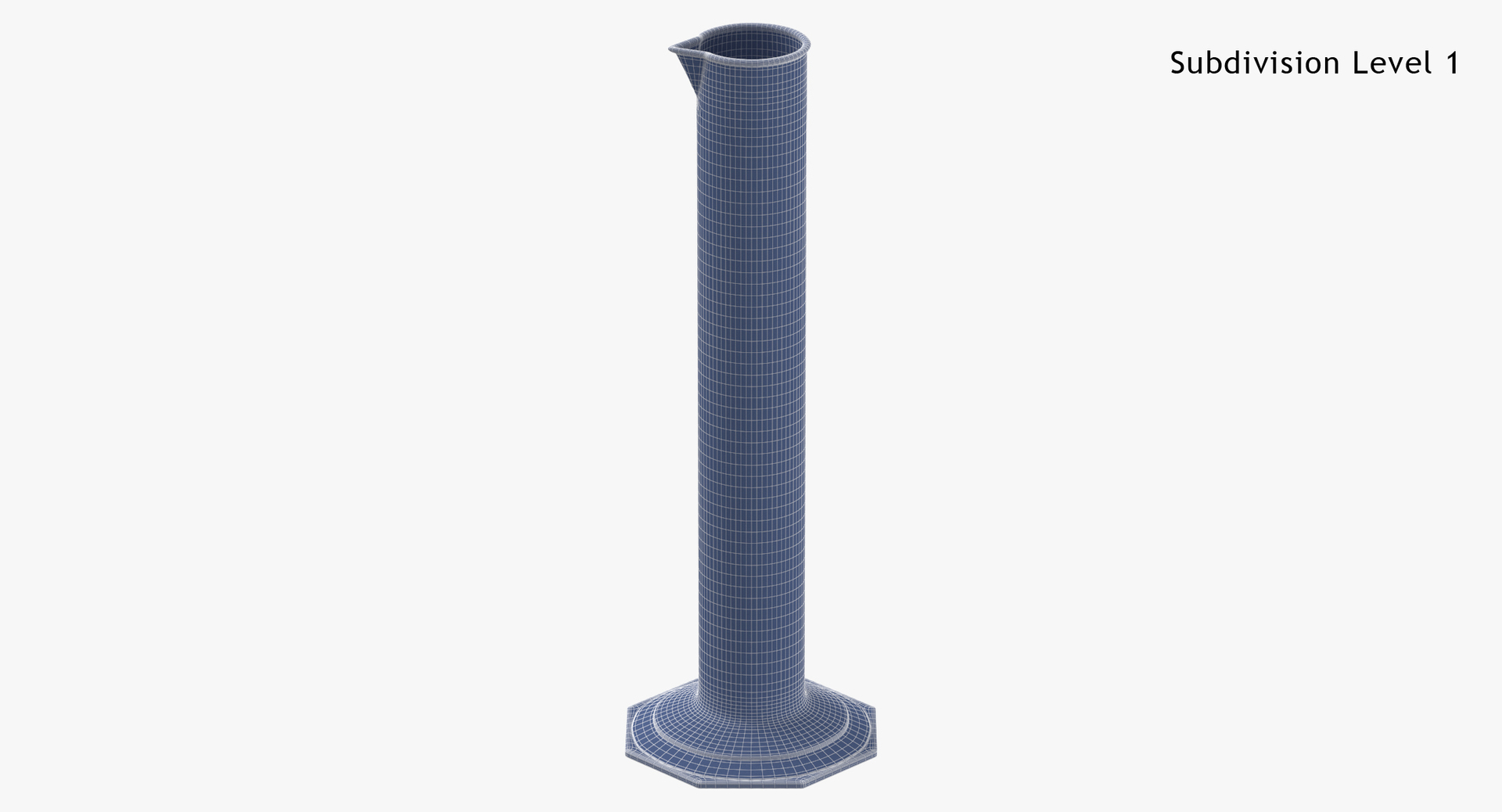 modelo 3d Graduated Cylinder 1L - TurboSquid 1975547