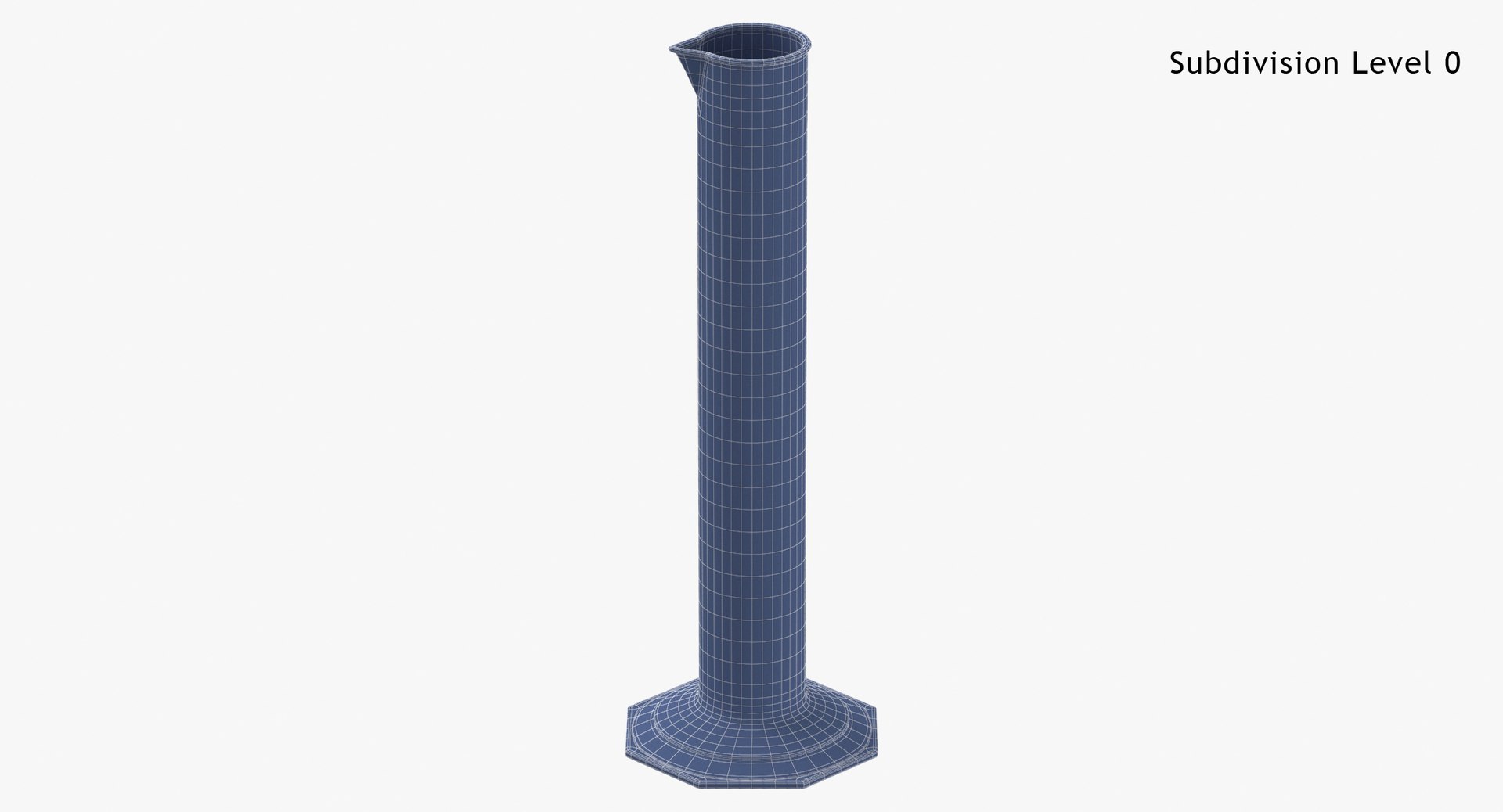 Graduated Cylinder 1L model - TurboSquid 1975547