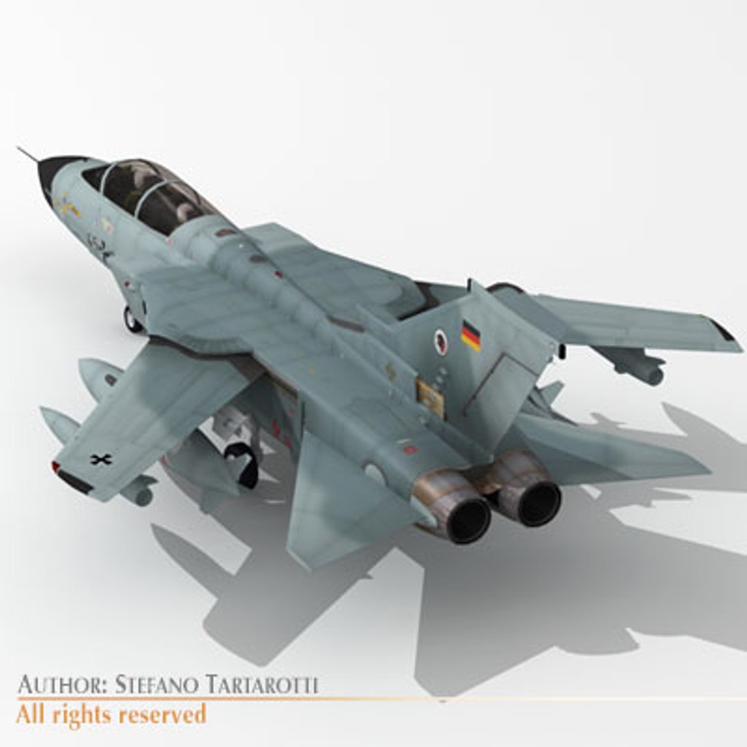 Panavia Tornado Germany Ids 3d Model