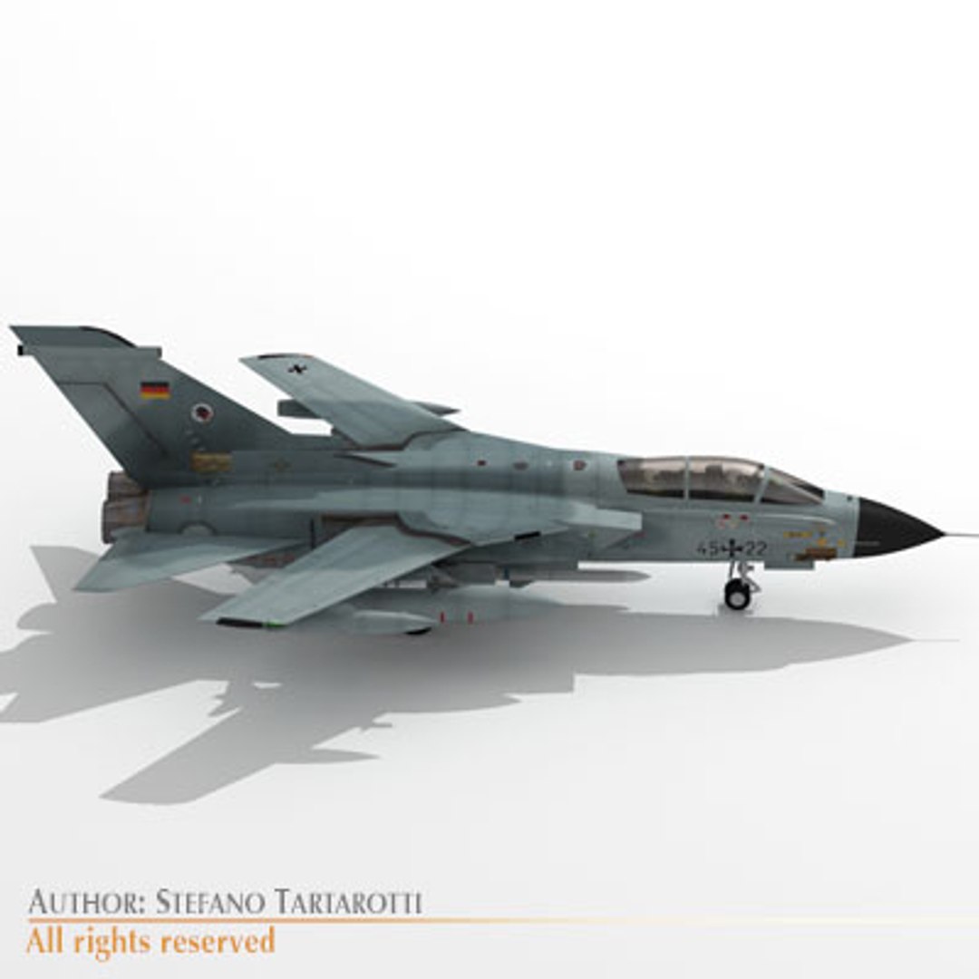 Panavia Tornado Germany Ids 3d Model