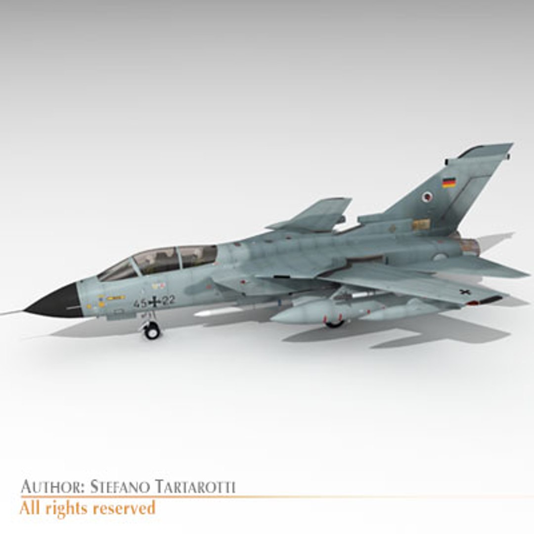 Panavia Tornado Germany Ids 3d Model
