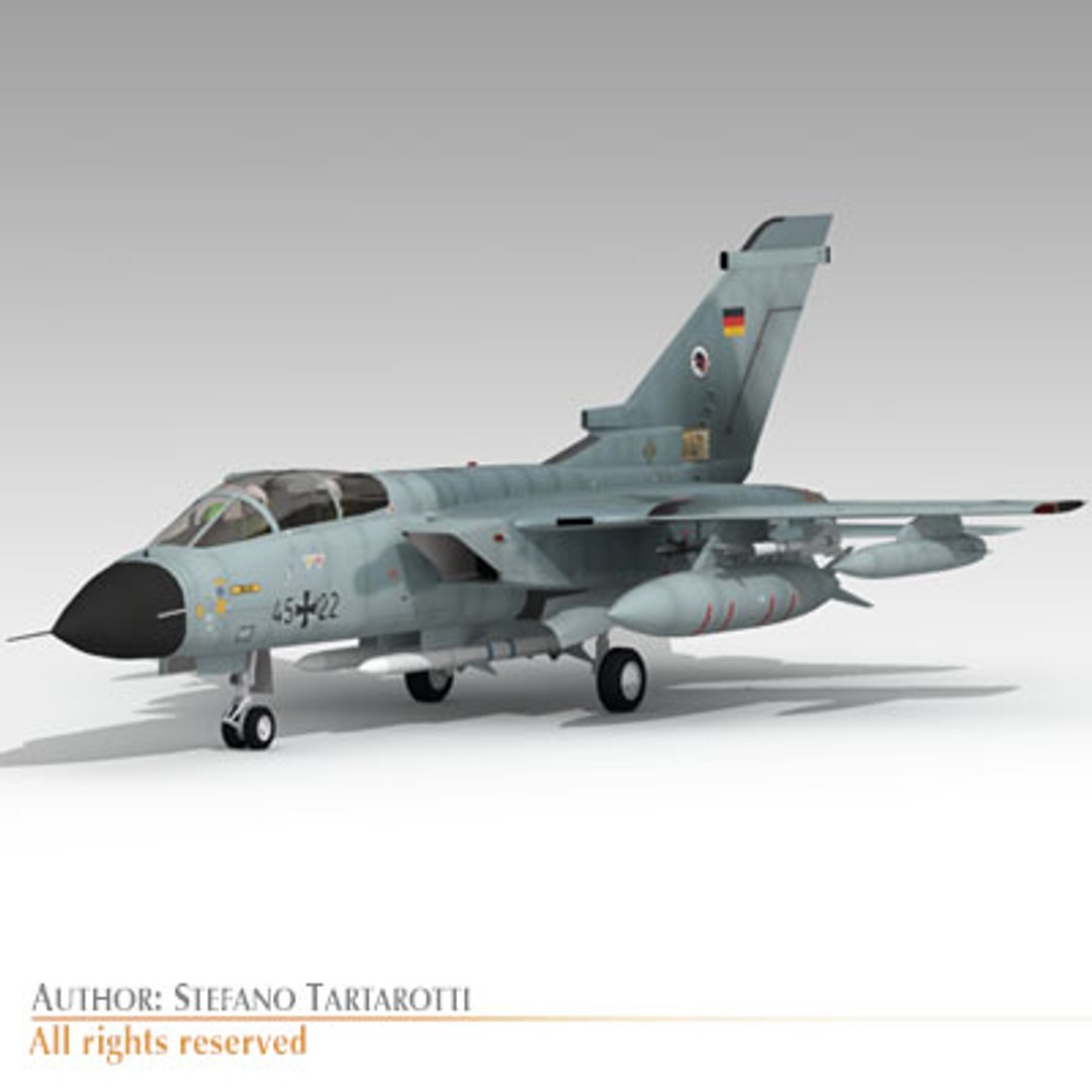 Panavia Tornado Germany Ids 3d Model
