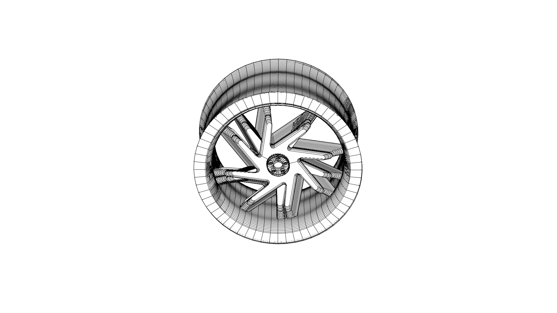3D Wheel Rim Concept Model - TurboSquid 1999858