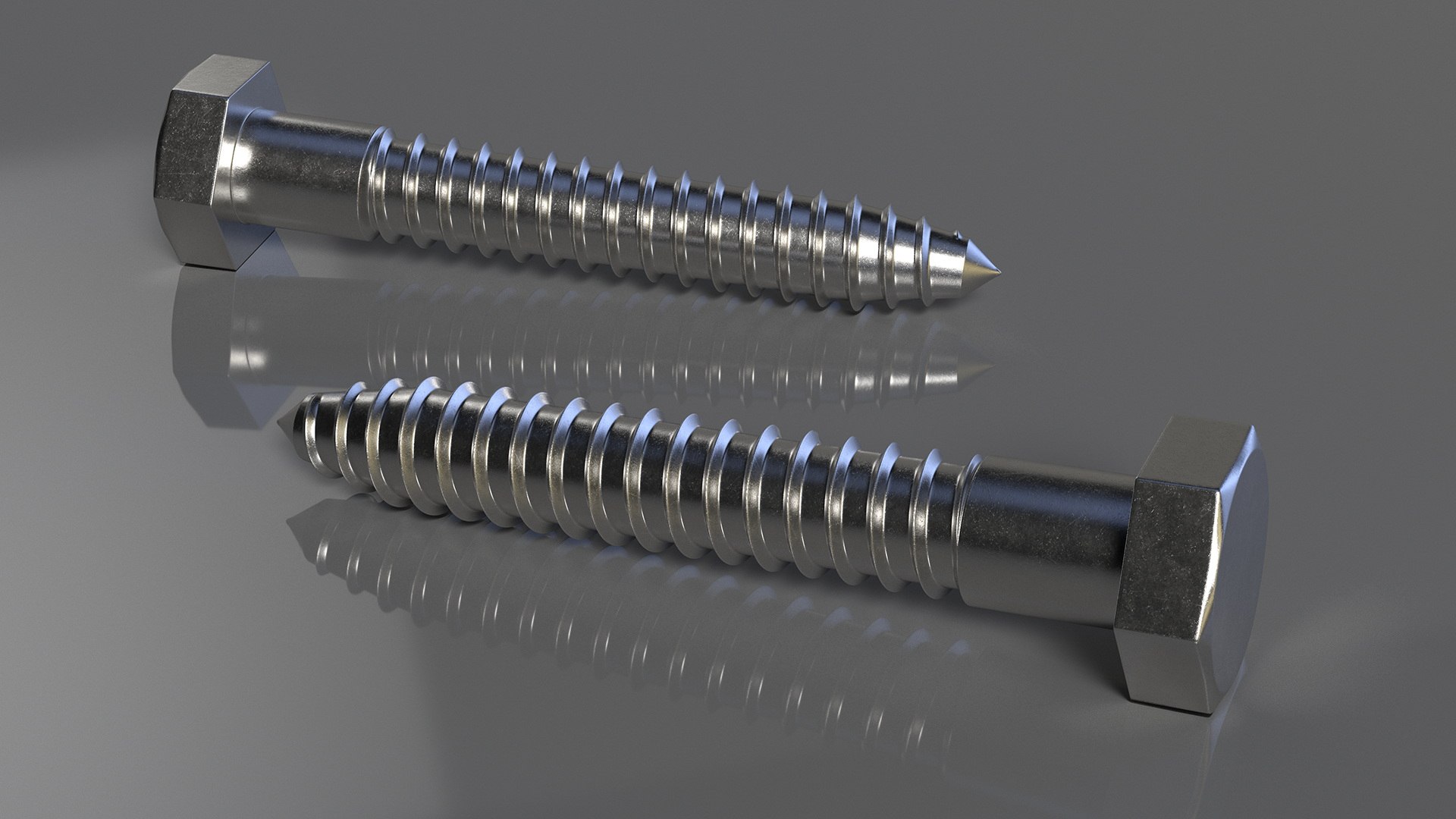 3D Model Lag Bolt For 3D Print - TurboSquid 2256872