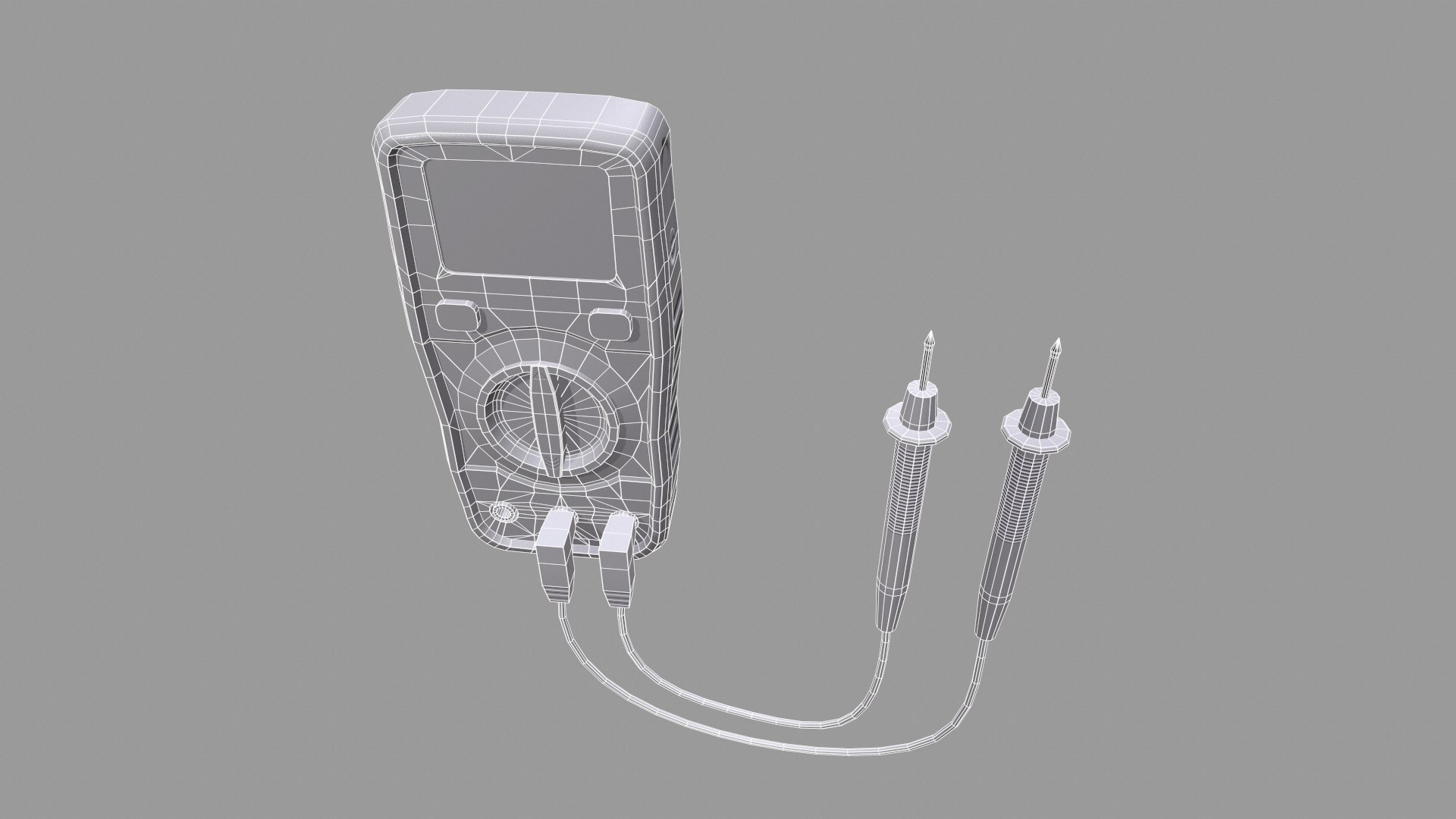 3D Model AstroAI Digital Multimeter Low Poly - TurboSquid 2265476