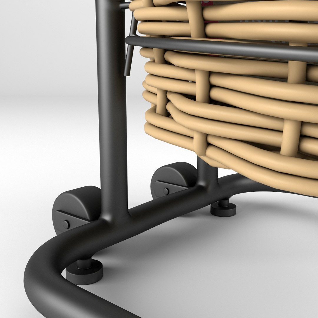 3d Basket Floor Stand Model