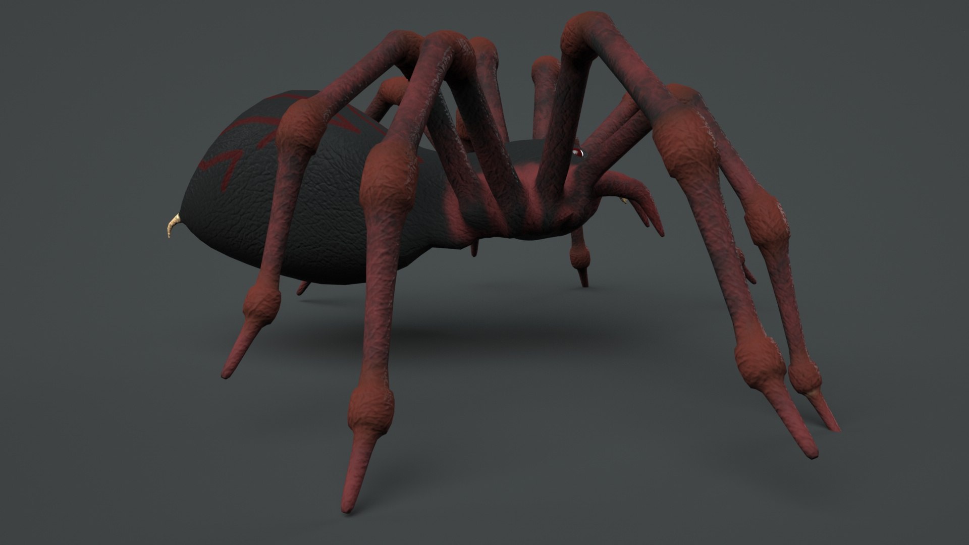 3D Spider Rigged Model - TurboSquid 1588332