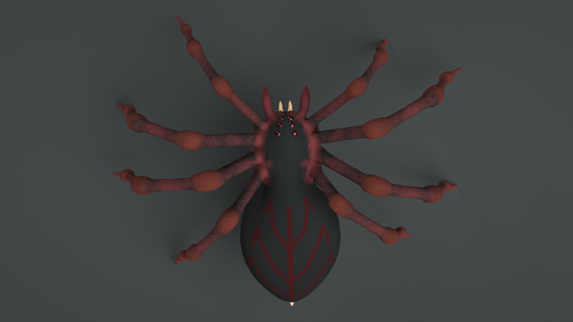 3D Spider Rigged Model - TurboSquid 1588332