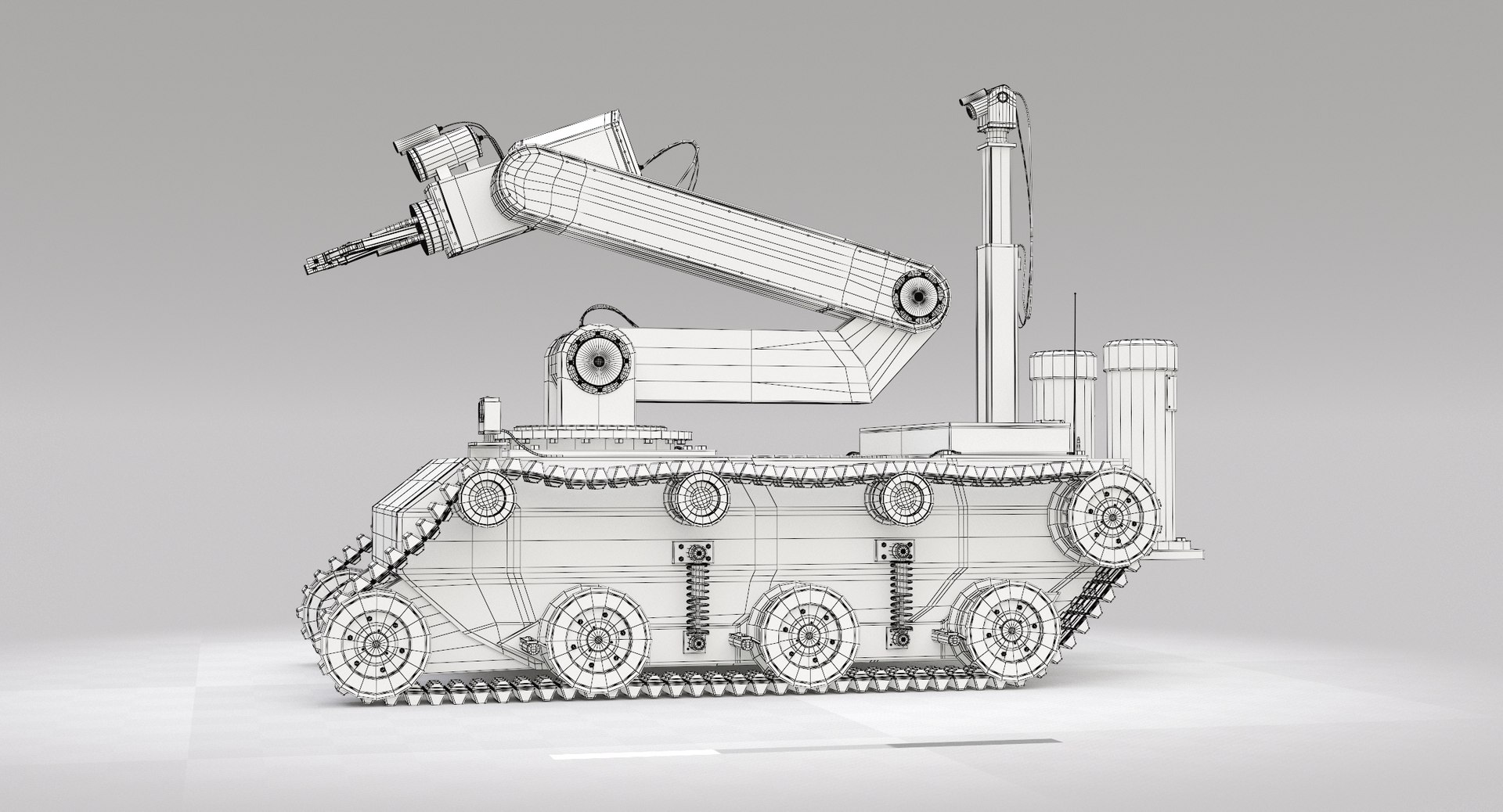 3D Sapper Robot Model - TurboSquid 1442996