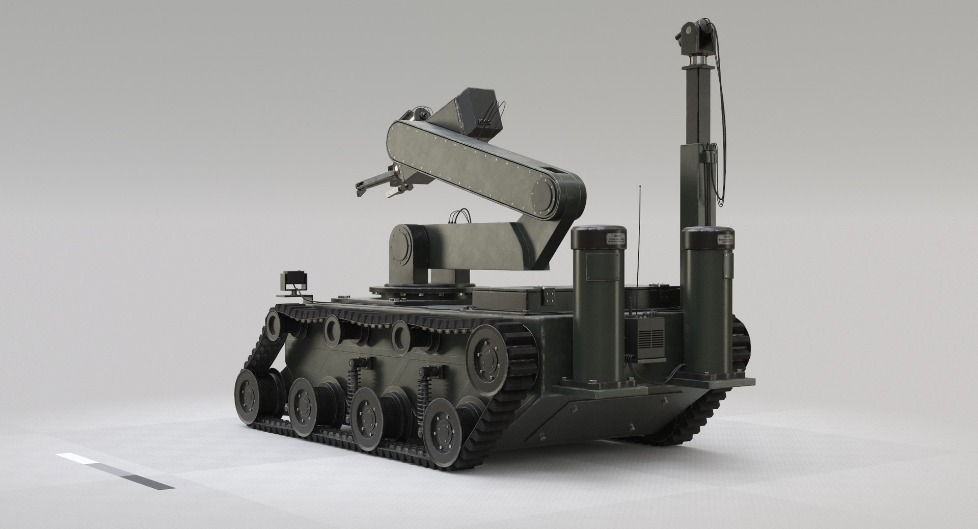 3D Sapper Robot Model - TurboSquid 1442996