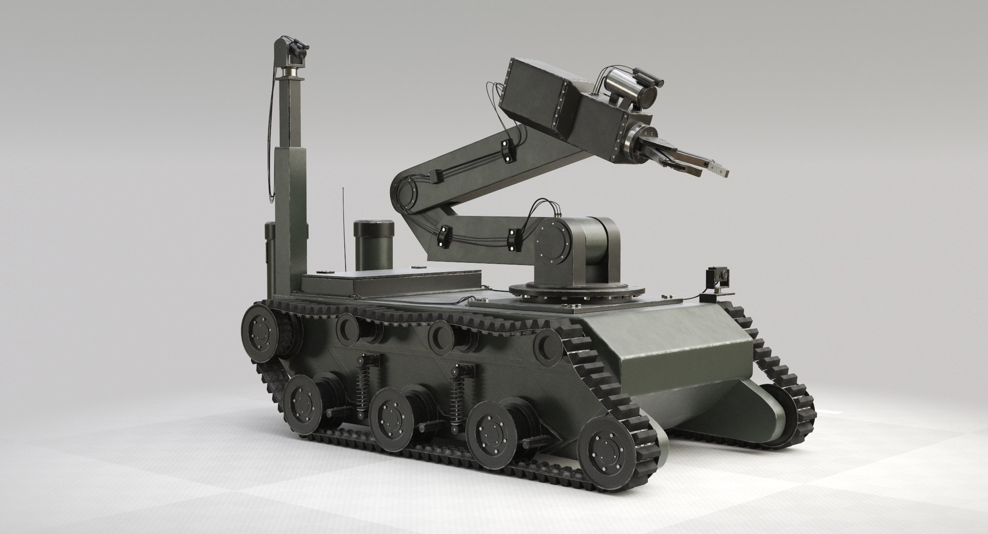 3D Sapper Robot Model - TurboSquid 1442996